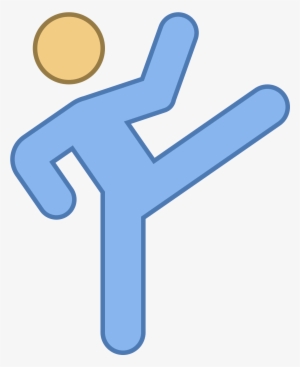 This Is An Image Of A Person Kicking - Kick - Free Transparent PNG ...