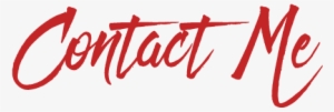 Contactme-jpg - Contact Me Red - Free Transparent PNG Download - PNGkey