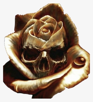 Transparent Skull - Rose Skull - Free Transparent PNG Download - PNGkey