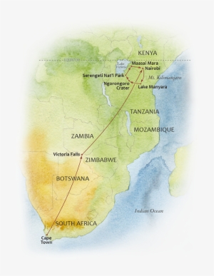 African Splendour Map - African Splendour - Free Transparent PNG ...