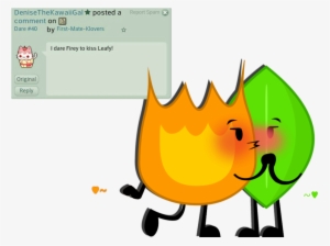 Leafy's Pose - Bfdi Leafy - Free Transparent PNG Download - PNGkey