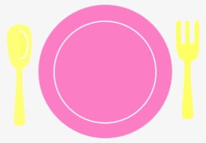 Cartoon Plate Colored Png - Free Transparent PNG Download - PNGkey