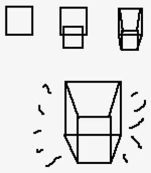 How To Draw A 3d Box - Diagram - Free Transparent PNG Download - PNGkey