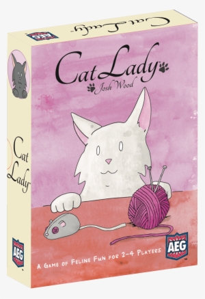Cat Lady 3d Box - Cat Lady Card Game - Free Transparent PNG Download ...