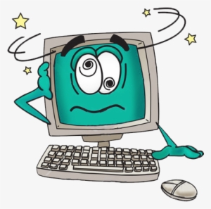 Technical Problems - Cartoon Computer - Free Transparent PNG Download ...