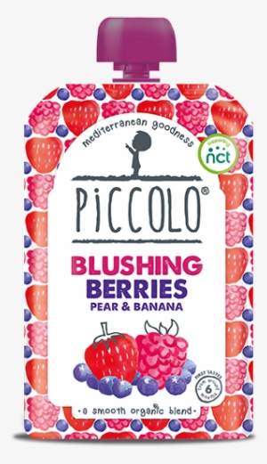 Blushing Berries - Piccolo Blushing Berries, Pear & Banana (100g ...