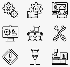 Manufacturing 50 Icons - Training Icon - Free Transparent PNG Download ...