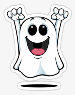 Cartoon Ghost - Ghost Smiley - Free Transparent PNG Download - PNGkey