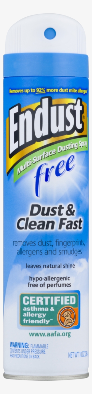 Endust Free Dusting Cleaning Spray, Multi-surface - - Free Transparent ...