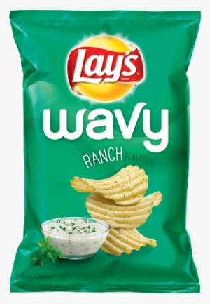 Lay's® Wavy Ranch Flavored Potato Chips - Lays Wavy Ranch - Free ...