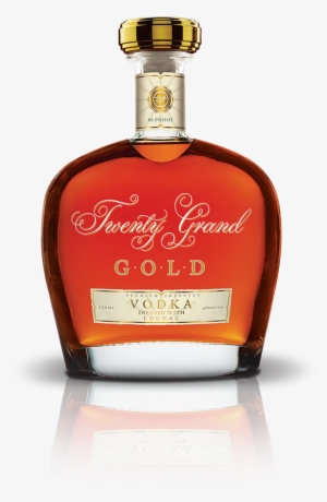 Twenty Grand Vodka Infused With Cognac Gold - Free Transparent PNG ...