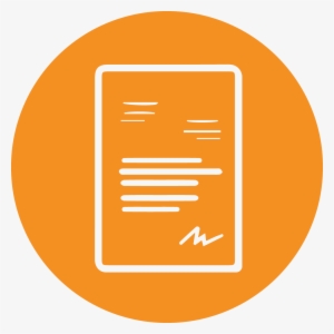 Justification For Attendance - Invitation Icon Png Orange - Free ...