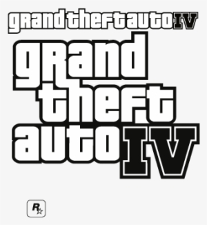 Gta 4 Logo - Grand Theft Auto 4 Logo - Free Transparent PNG Download ...