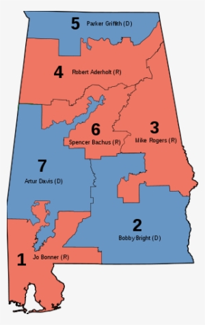 Alabama39s Congressional Districts Wikipedia The Free - Alabama ...