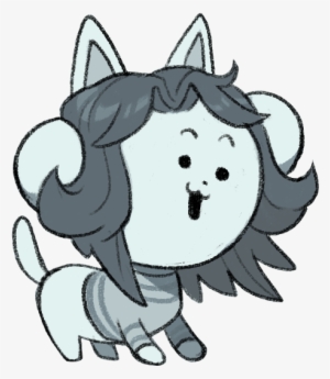 Hoi Im Temmie - Undertale Temmie Puns - Free Transparent PNG Download ...