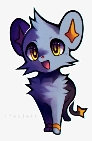 Shinx By Foxlett On Deviantart - Cute Shinx Art - Free Transparent PNG ...