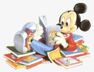 Mickey - Mickey Mouse Reading Book - Free Transparent PNG Download - PNGkey