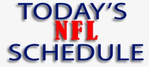 Nfl Schedule For Today, Todays Nfl Games, Nfl Week - Majorelle Blue ...
