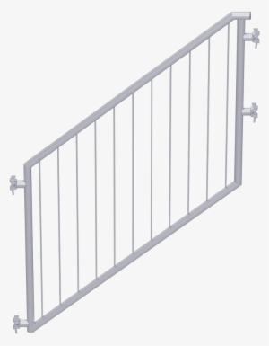 Internal Guardrail For Alblitz/unifix Aluminium Stairway, - Guard Rail ...