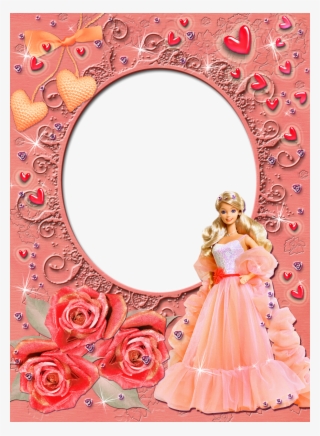 Barbie Frames Wallpapers - Green Polka Dot Border - Free Transparent ...
