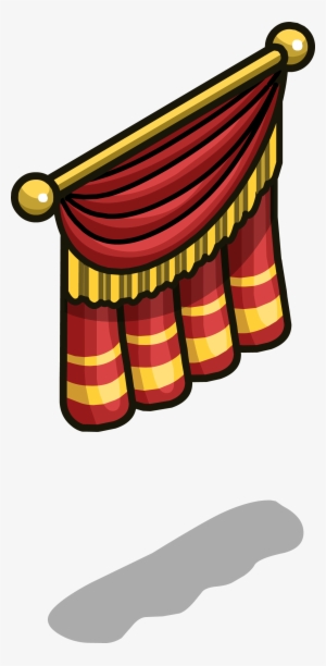 Stage Curtain Sprite 004 - Clubpenguin Cortina - Free Transparent PNG ...