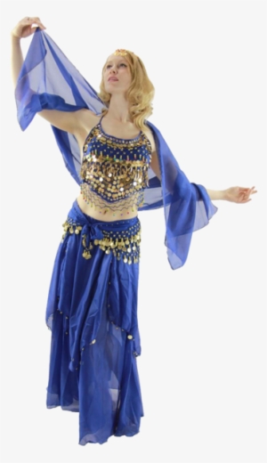 Belly Dance Costume 5-piece Set - Gypsy Genie Costume - Free ...