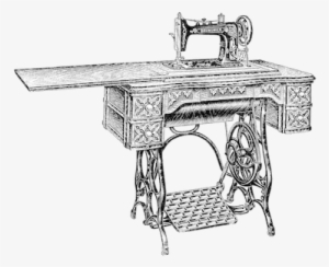 Tags - - Draw A Sewing Machine And Label - Free Transparent PNG ...