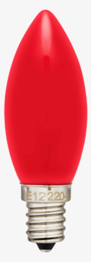 5w Led Red Candle Bulb - Fluorescent Lamp - Free Transparent PNG ...