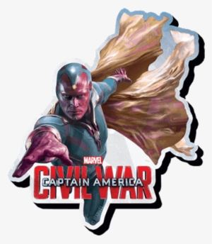 Marvel Civil War Vision Magnet - Vision Civil War Movie - Free ...