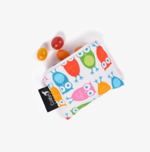 Pink Owls Reusable Snack Bag - Urban Zoologie - Owls - White (aak-10348 ...