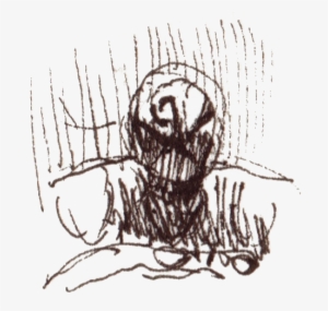 The Reverse Chi-rho Symbol On A Column In The Lateran - Sketch - Free ...