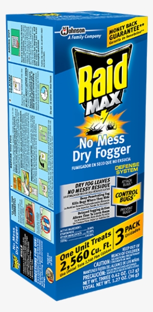 Raid Max Aerosol Ant And Roach Killer 14-oz. - Free Transparent PNG ...