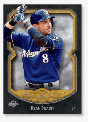Ryan Braun 2017 Topps Museum Collection Base Poster - Baseball Player ...