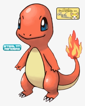 Blue Fire Charmander - Pixel Art Pokemon Charmander - Free Transparent ...
