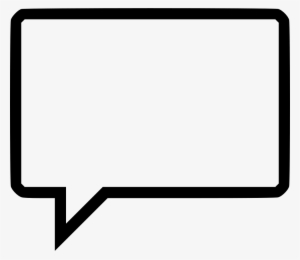 Speech Bubble Template - Speech Bubble Rectangle Png - Free Transparent ...