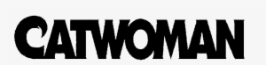 Catwoman Logo Black Copy - Wiki - Free Transparent PNG Download - PNGkey