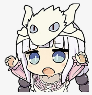 Kanna Sticker - Kanna Kamui Head Png - Free Transparent PNG Download ...