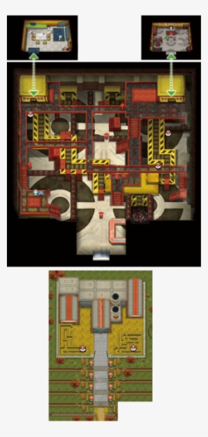 Pokéball-fabrik Komplett - Pokemon Y Pokeball Factory Map - Free ...