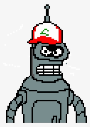 Cytosematic's Bender - Pixel Art - Free Transparent PNG Download - PNGkey