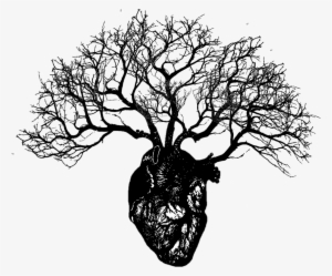 Heart Tree - Human Heart With Branches - Free Transparent PNG Download ...
