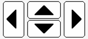 Arrow Keys - Pixel Art - Free Transparent PNG Download - PNGkey