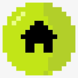 1443321603011 - Pixel Home Button Png - Free Transparent PNG Download ...