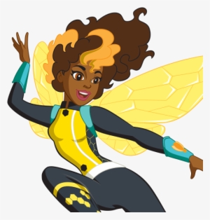 Official Profile Arts Dc - Dc Superhero Girls Bumblebee Png - Free ...