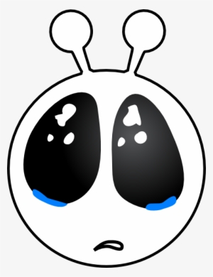 Face Clip Art At Clker Com Vector - Sad Alien Clip Art - Free ...
