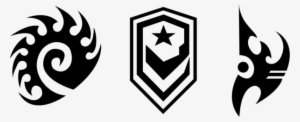 Drawing Starcraft 12 - Starcraft 2 Zerg Logo - Free Transparent PNG ...
