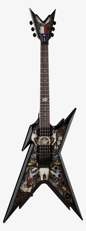 Dean Razorback Dimebag Lightning Floyd Rose Electric - Dean Razorback ...