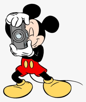 Disney Clipart Camera - Mickey Mouse With Camera - Free Transparent PNG ...
