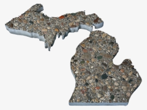 Michigan Concrete Aggregate Formed Into Stepping Stones - Tree - Free ...