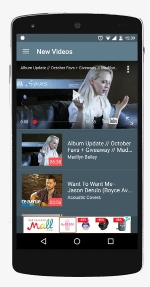Layer Tancep Youtube Android App Source Code - Android Application ...