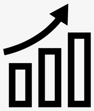 Growth Icon, - Growing Icon In White - Free Transparent PNG Download ...